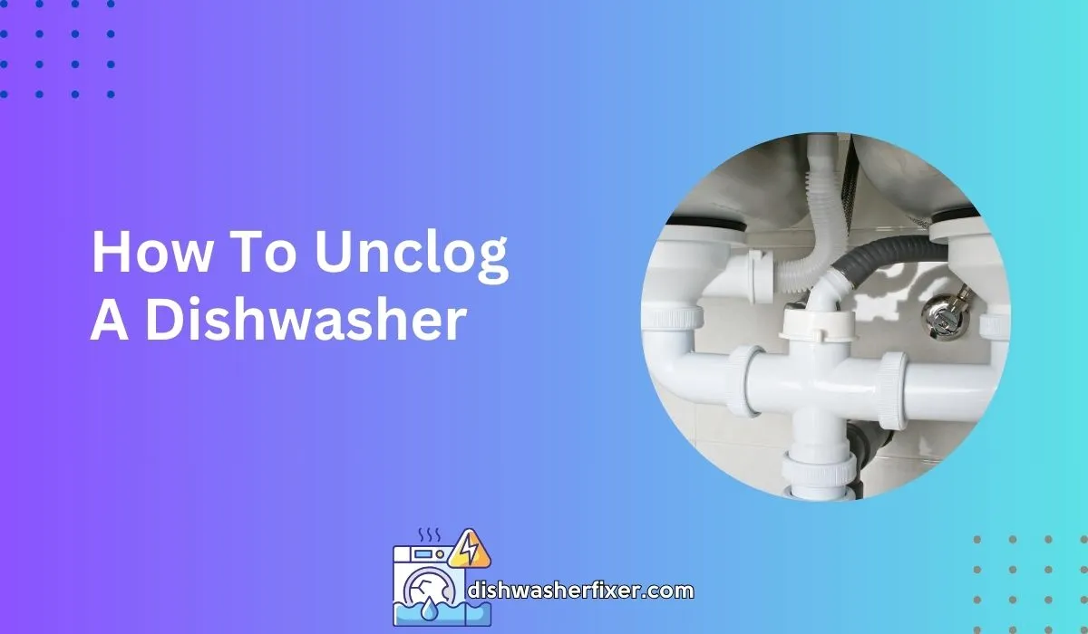 How to Unclog a Dishwasher: Quick Fixes & Tips